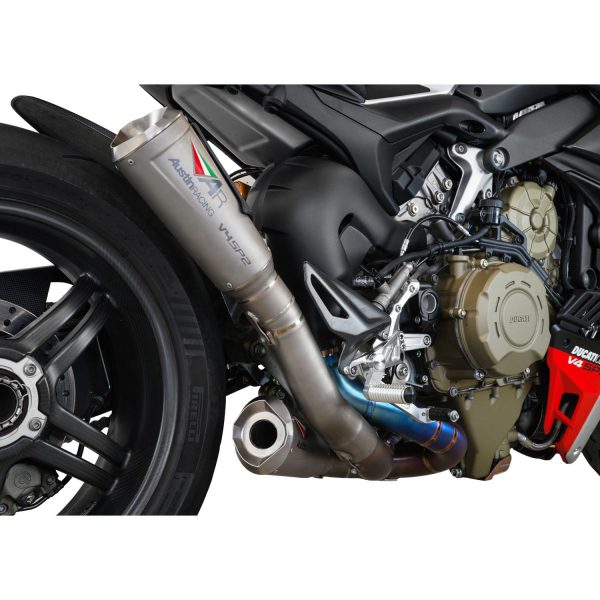 DUCATI PANIGALE/STREETFIGHTER V4 2020+: RS2 DE-CAT EXHAUST SYSTEM ...